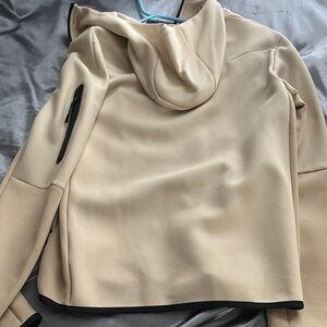 Nike | Shirts | Nike Mens Cream Jacket | Poshmark